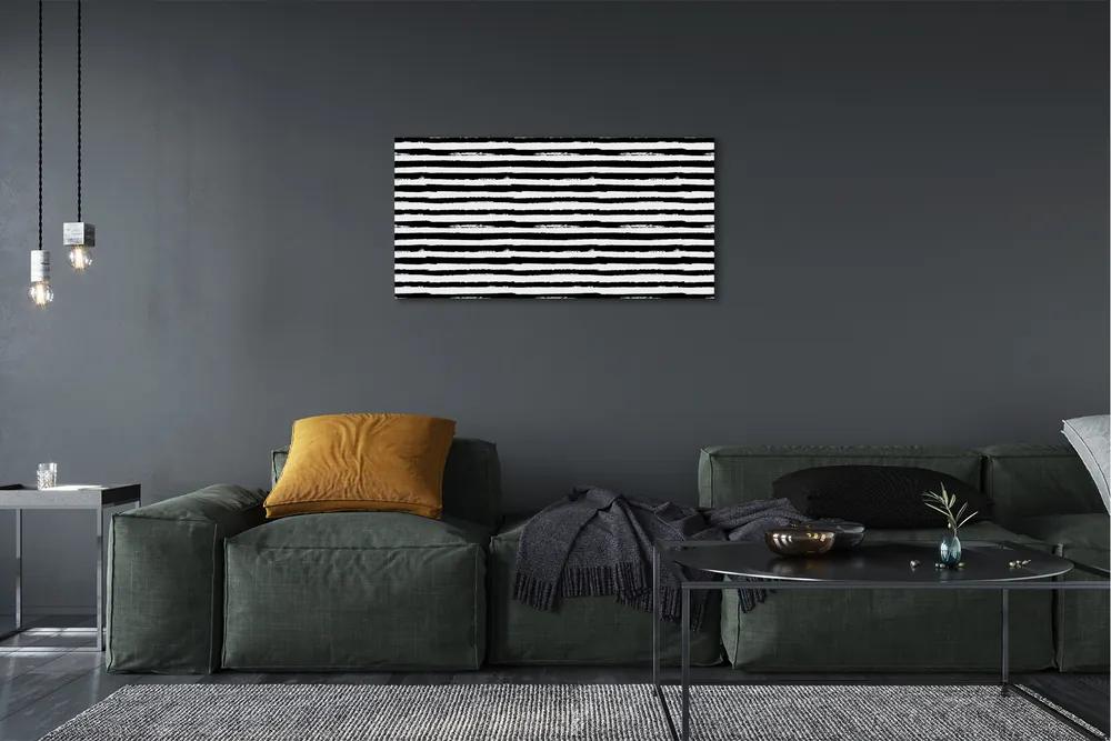 Obrazy na plátně Nepravidelné pruhy zebra 125x50 cm