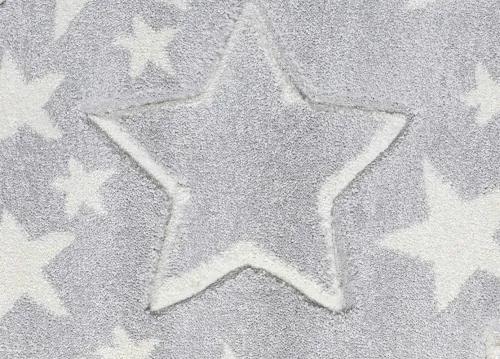 Koberce Breno Kusový koberec AMIGO 329/silver, Šedá, Vícebarevné, 80 x 150 cm