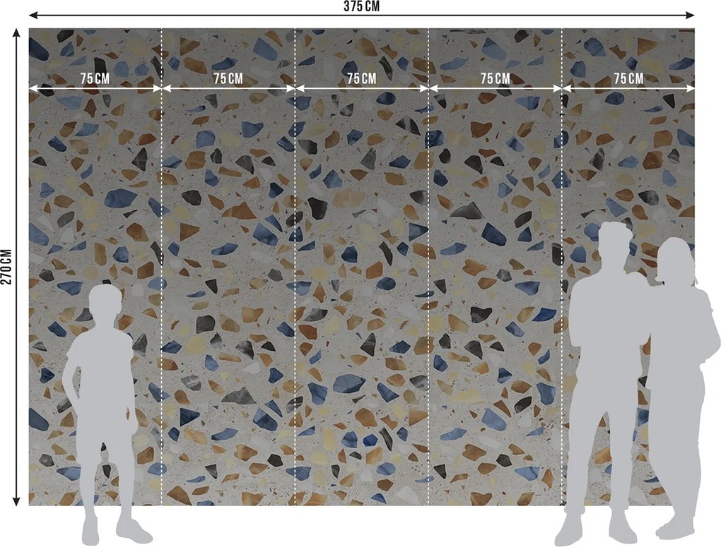 Fototapeta na míru Styl Terrazzo | Vliesová fototapeta na zed' | DFTNS1248