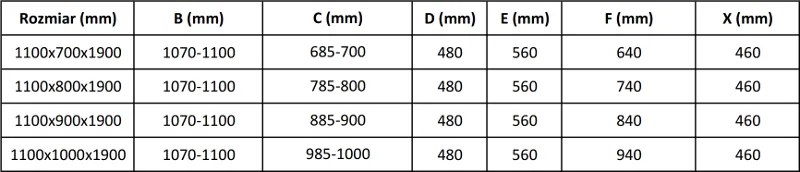 Mexen Apia sprchový kout s posuvnými dveřmi 110 (dveře) x 90 (stěna) cm, 5mm čiré sklo, černý profil + černá sprchová vanička s černým sifonem, 840-110-090-70-00-4070B