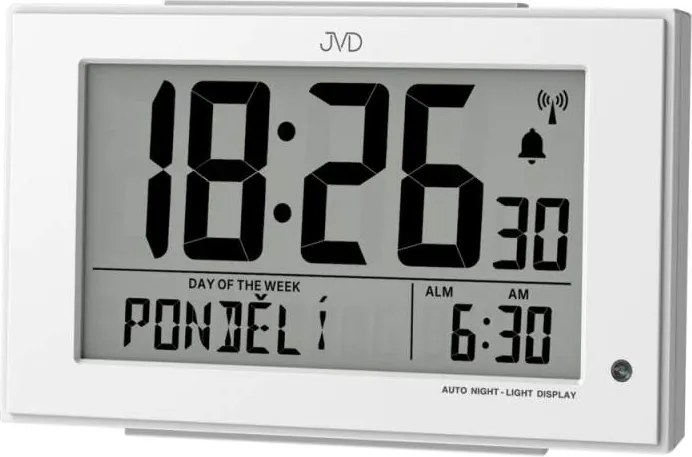 JVD Digitální rádiem řízený budík s češtinou JVD RB9447.1
