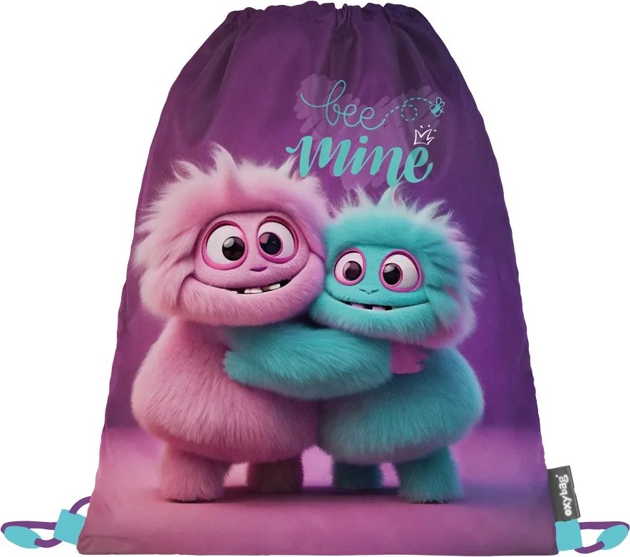 Oxybag OXY SKY - školní set Monster 4 ks: batoh, penál, sáček, placky