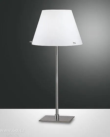 Fabas 2476-35-178 Alexia 2476, stolní lampa, 1x100W, matný nikl, stmívač