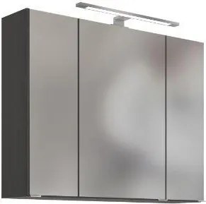 XXXLutz ZRCADLOVÁ SKŘÍŇKA, barvy grafitu, 80/64/20 cm Held - Online Only koupelnové skříňky - 000307009812