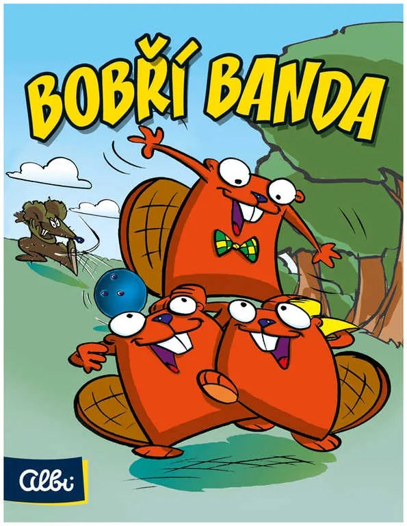 ALBI HRA Bobří banda *SPOLEČENSKÉ HRY* alq75