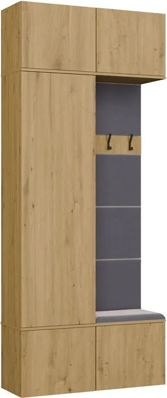 Předsíňová sestava AGA II 1S1V dub artisan