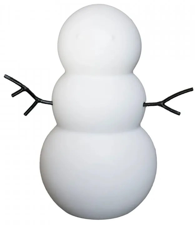 Keramický sněhulák Snowman White 16,5 cm DBKD