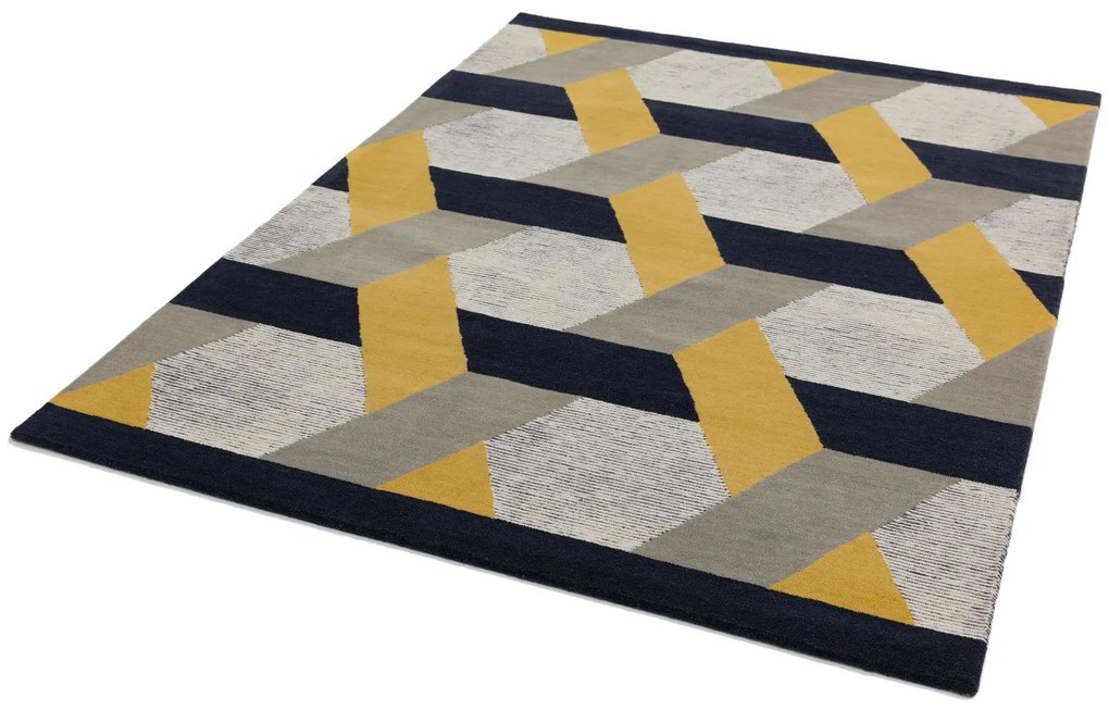 Žlutý koberec Moby Gold Rozměry: 160x230 cm