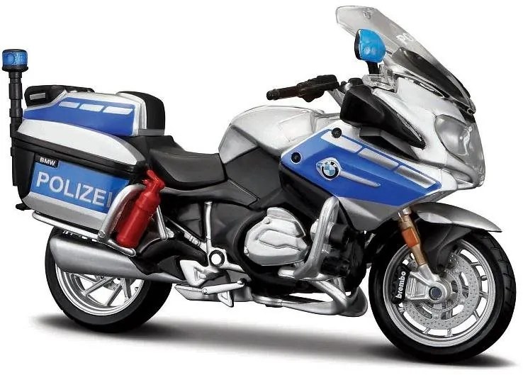 Auto maisto policejní motocykl bmw r 1200 rt eur ver. ge 1:18