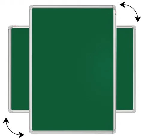 Allboards, Textilní nástěnka 120x90 cm (zelená), TF129Z