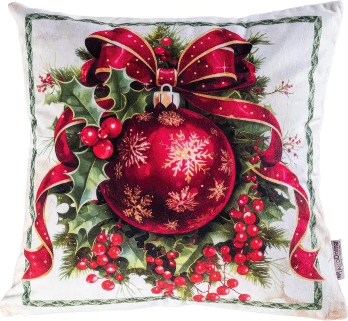 Sada 3 ks povlaků na polštářky CHRISTMAS STAR 45 x 45 cm