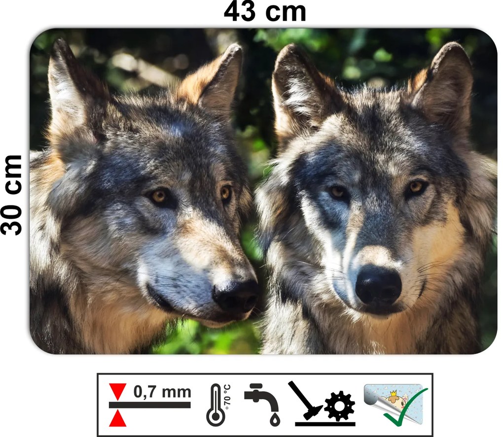 PokojovaDekorace.cz, Prostírání - 370, Vlk, 43x30cm