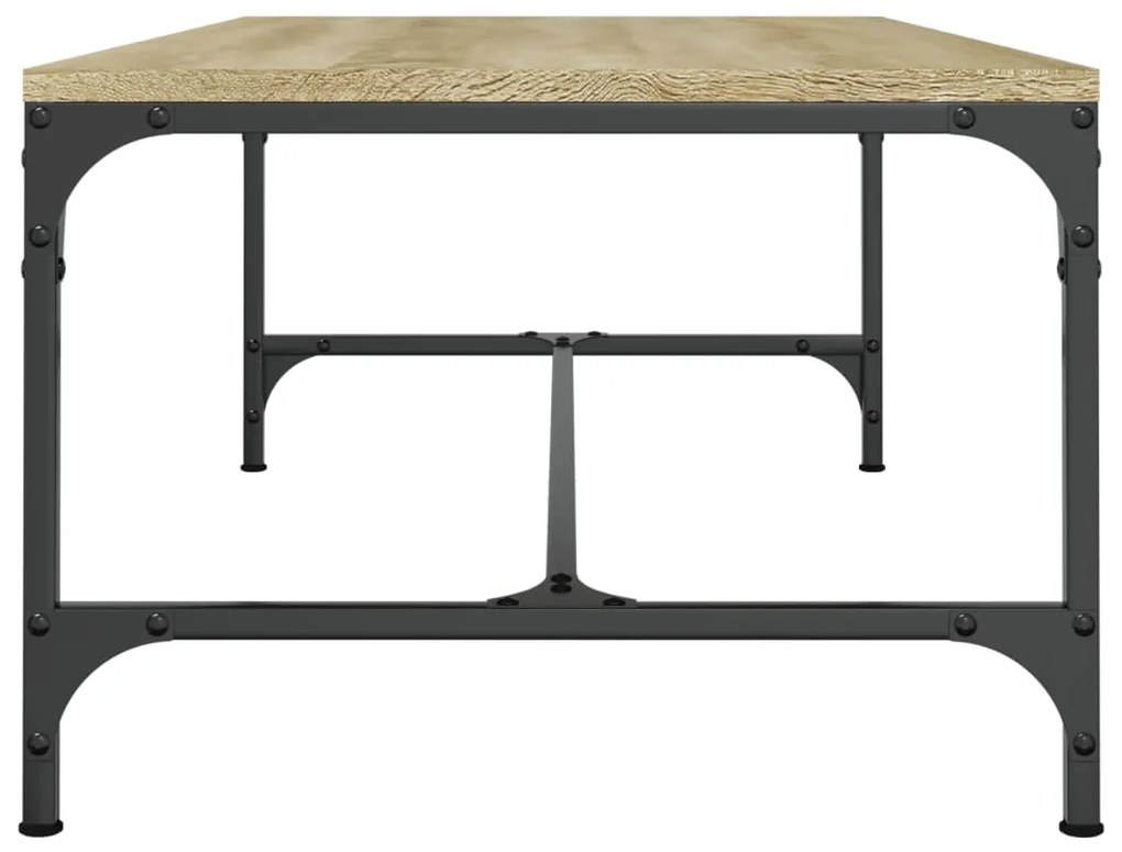 Konferenční stolek dub sonoma 80x50x35 cm kompozitní dřevo - Default Title
