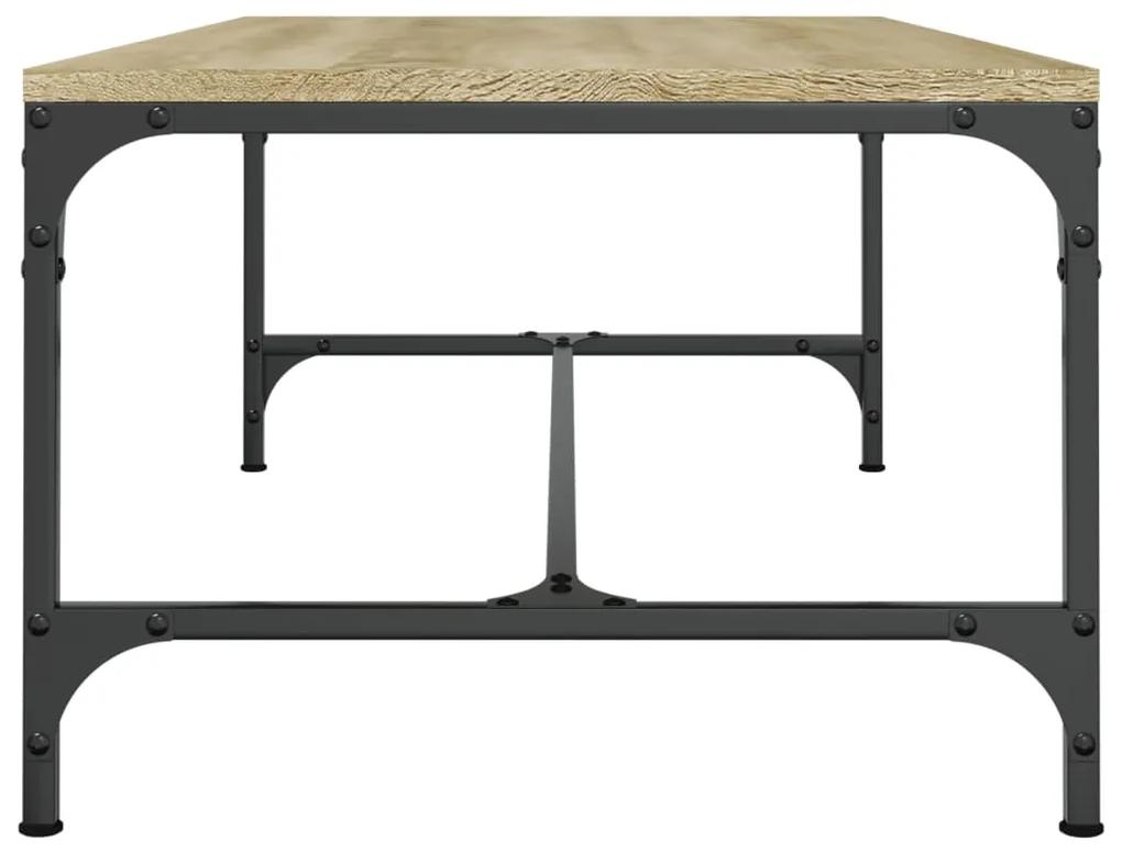 Konferenční stolek dub sonoma 80x50x35 cm kompozitní dřevo