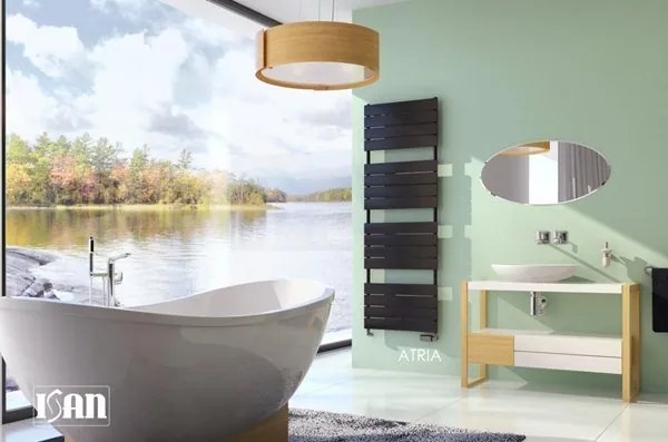 Isan Atria 800 x 550 mm koupelnový radiátor bílý