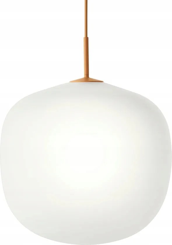 Muuto Rime Závěsná lampa 45 cm Oranžová Opálová