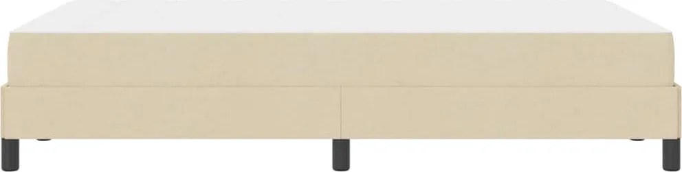 Postel s boxspringem Krémová 120 x 190 cm textil 3398477