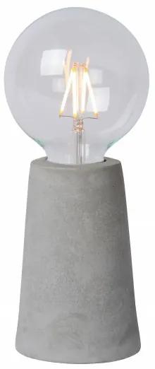 LED stolní lampička Lucide Concrete 1x4W E27