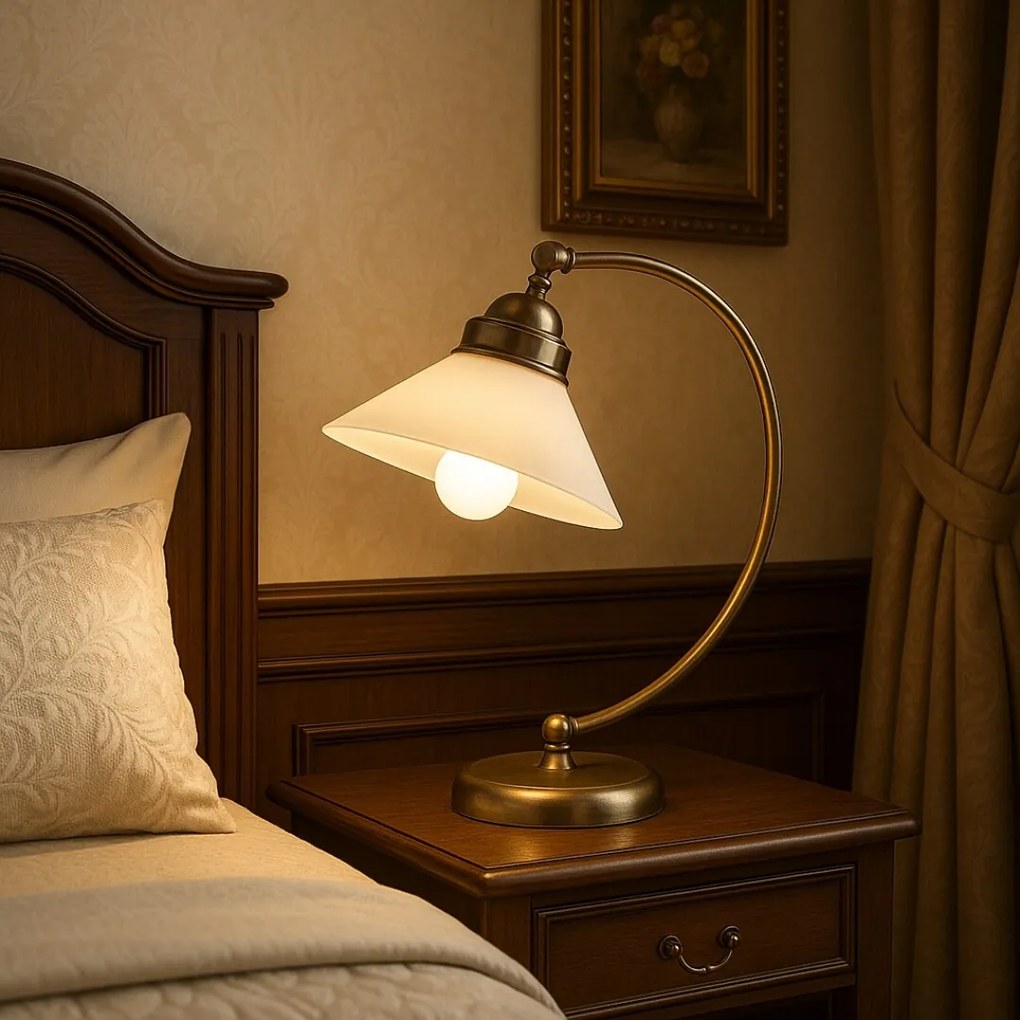 Rabalux Stolní lampička Marian 60W/E27/230V/IP20 - bronz