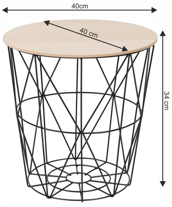 Příruční stolek Nancer 2