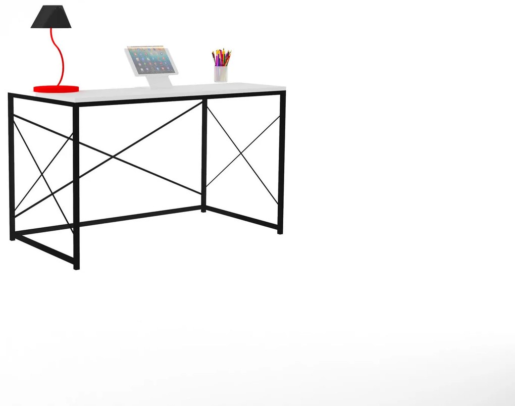 KALUNE DESIGN Psací stůl WORK bílý 835PUQ3835