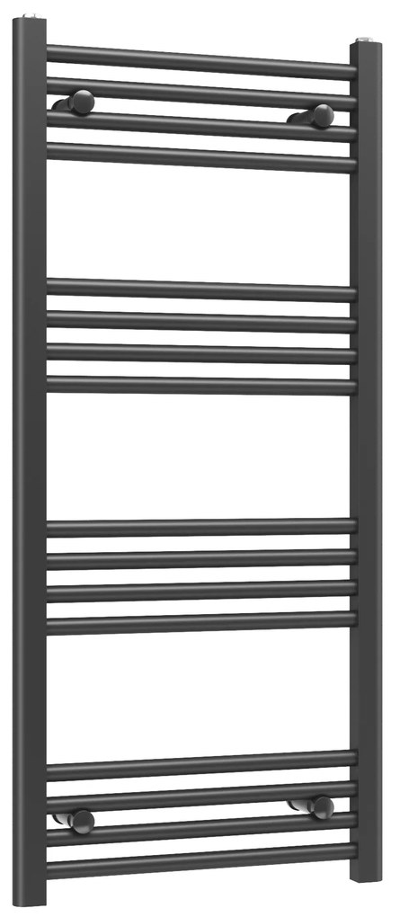 Gamma Erga Basic, topné těleso 1100x500 mm, 434 W, černá, ERG-LAV-BASIC-11050-BK