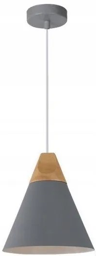 Toolight - Závěsná lampa Scandi A 1xE27, šedá, OSW-00103