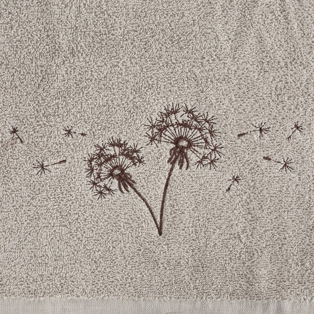 FROTÉ RUČNÍK MOLI3 SADA 1KS 30X50 CM, 1KS 50X90 CM, 1KS 70X140 CM BÉŽOVÁ