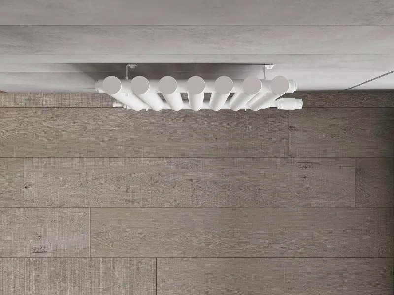 Mexen Texas dekorativní radiátor 1200 x 460 mm, 659 W, bílý - W203-1200-460-00-20