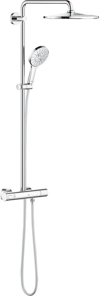 Grohe Rainshower SmartActive sprchový systém na stěnu s termostatickou baterií chrom 26647000 G26647000