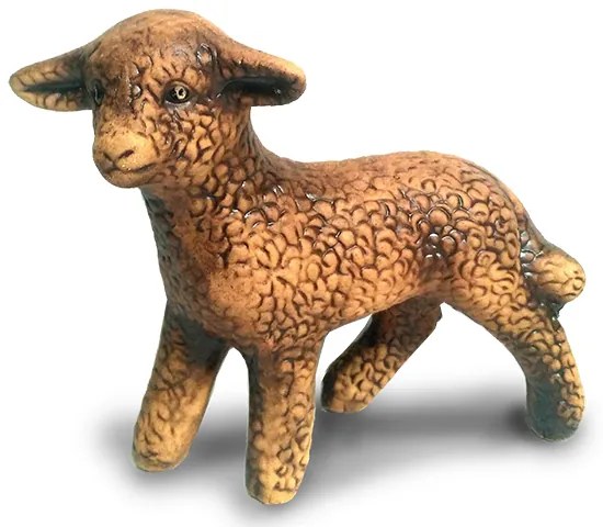 Keramická ovečka stojící - střední