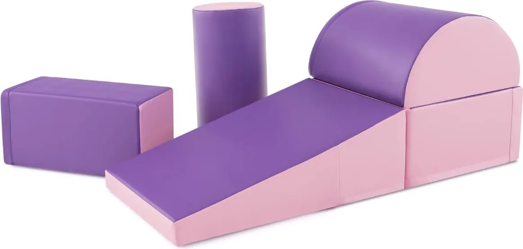 Costway 5 ks. Pěnové stavebnice, obří stavebnice na běhání a lezení, velké