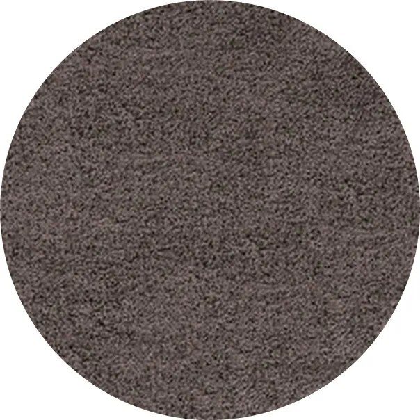 Hans Home | Kusový koberec Life Shaggy 1500 taupe kruh - 160x160 (průměr) kruh