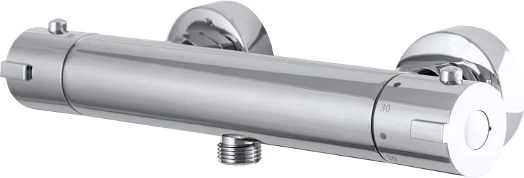 Gamma Termo, termostatická sprchová baterie se spodním 1/2" připojením sprchy, chromová, GMA-BTO-CH