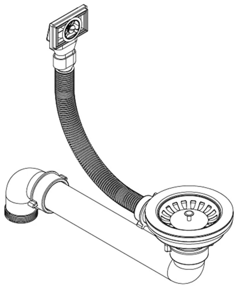 vidaXL Marketos Žulový kuchyňský dřez jednoduchý béžový