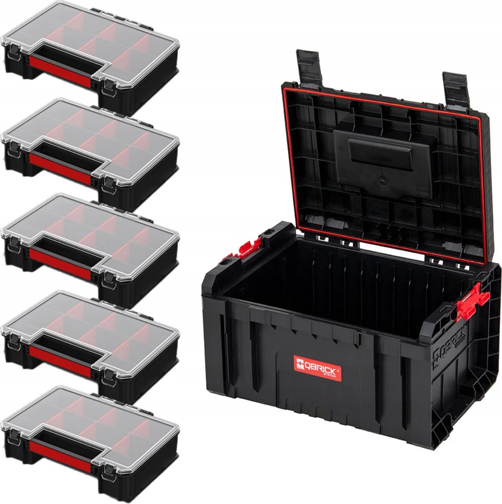 Qbrick System Pro+two TOOLBOX2.0+5xTWO Organizer Multi box na nářadí