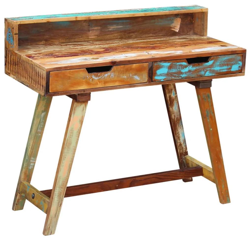 Psací stůl masivní recyklované dřevo - Default Title
