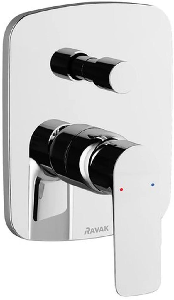 RAVAK CLASSIC CL 061.00 Podomítková vanová/ sprchová baterie s přepínačem X070086