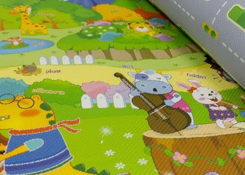 Koberce Breno Kusový koberec Dwinguler Zvířecí orchestr , Vícebarevné, 130 x 190 cm