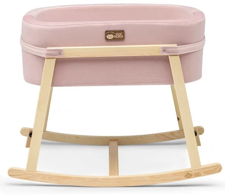 Růžová/přírodní kolébka Hier – Kalune Design Biano.cz