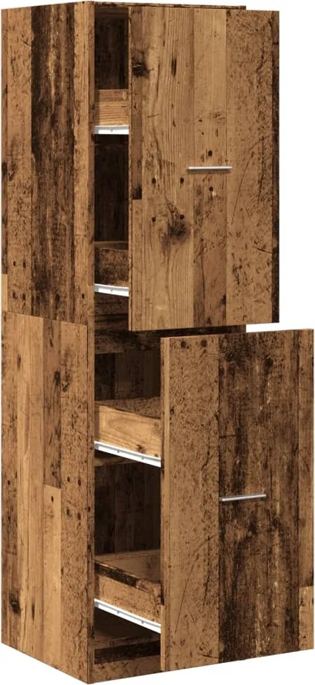 Skříňka na léky old wood 40 x 41 x 144,5 cm kompozitní dřevo 3309643