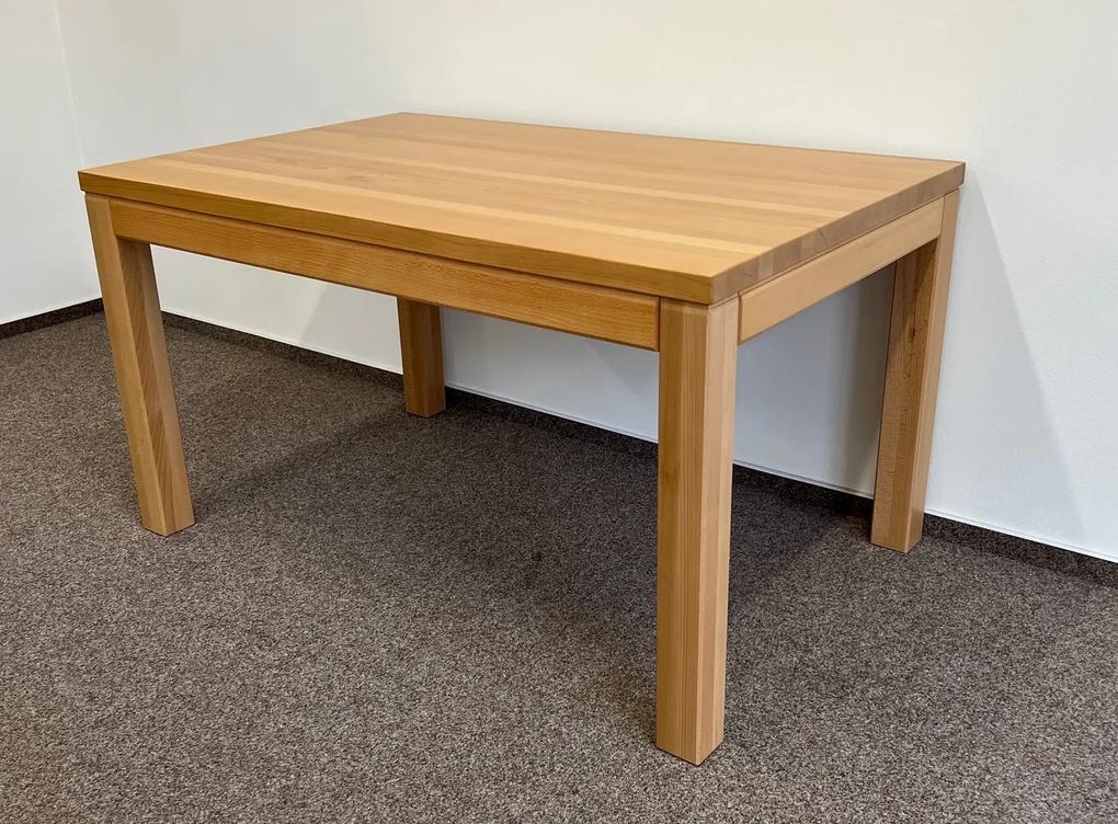 Drewmax ST173 140x90 cm dřevěný jídelní stůl masiv buk