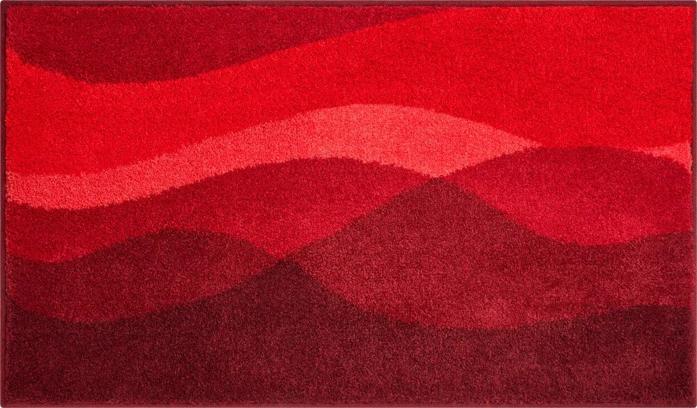 GRUND Koupelnová předložka HILLS rubín Rozměr: 60x100 cm