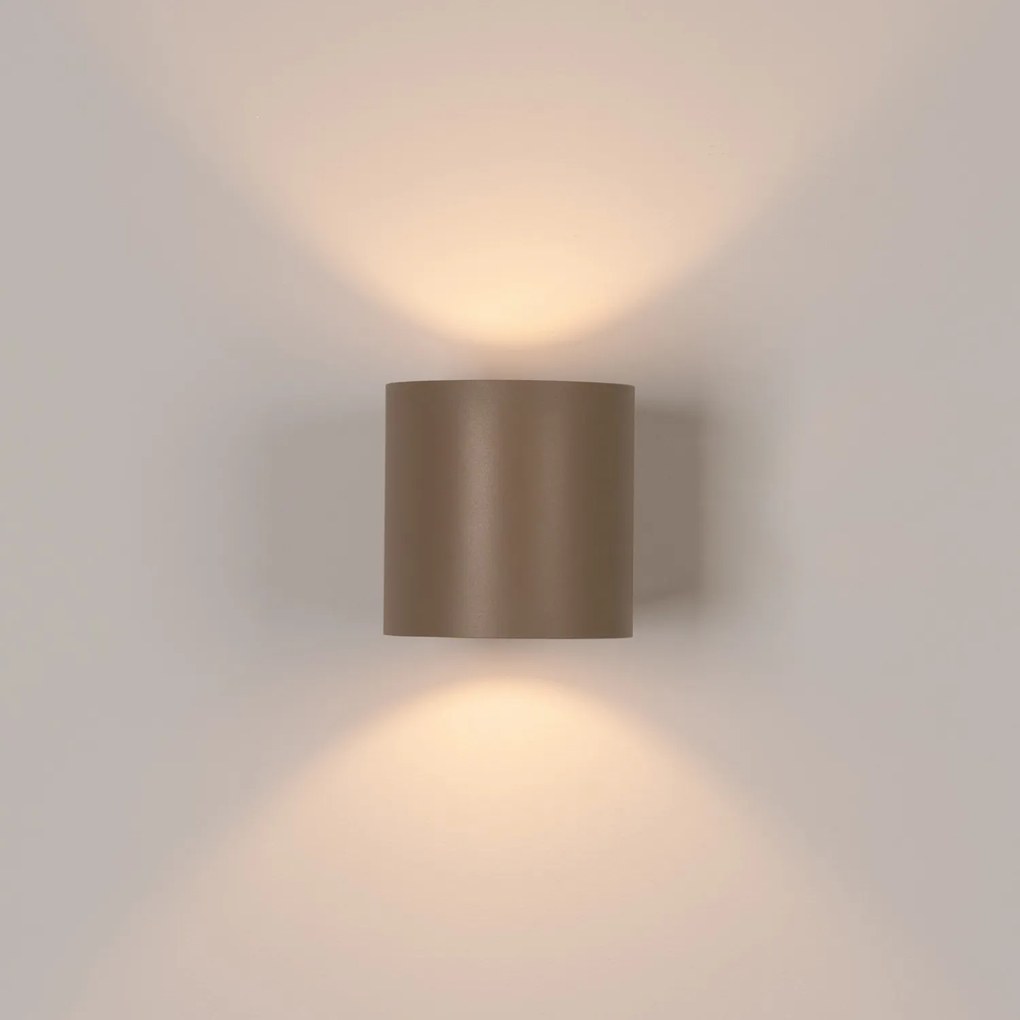 Sollux Lighting Nástěnné svítidlo ORBIS 1 taupe