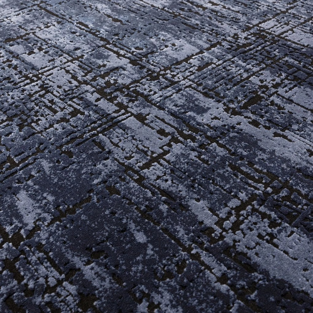 Tribeca Design Kusový koberec Zoom Abstract Navy Rozměry: 160x230 cm