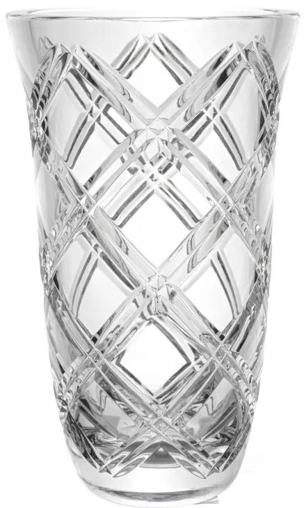 Křišťálová váza, BORDER, Gold Crystal, 25,5 cm