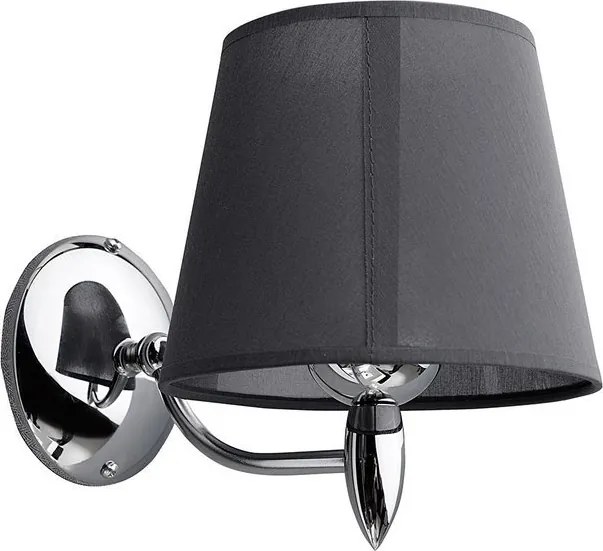 Sapho Sapho, HANBO nástěnné svítidlo E27, 60W, 230V, chrom, AU526
