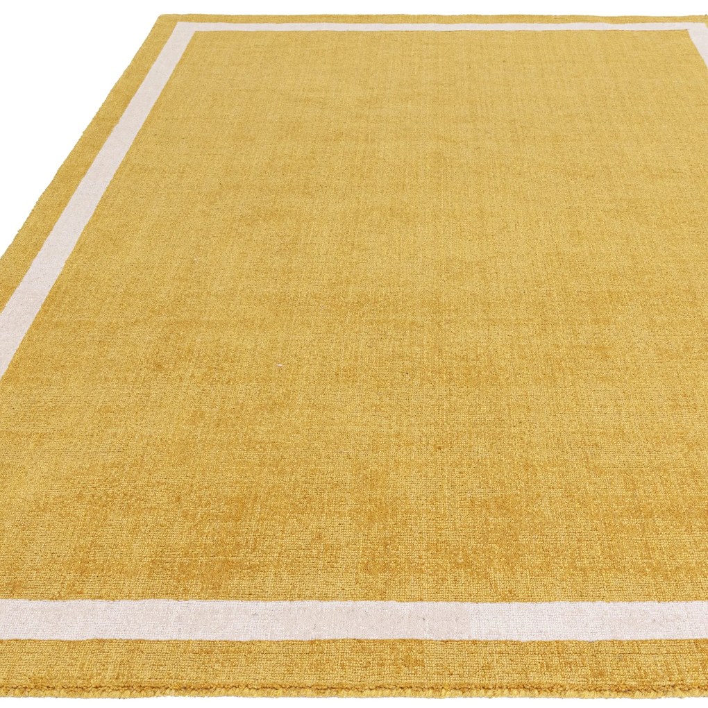 Tribeca Design Kusový koberec Buster Border Ochre Rozměry: 160x230 cm
