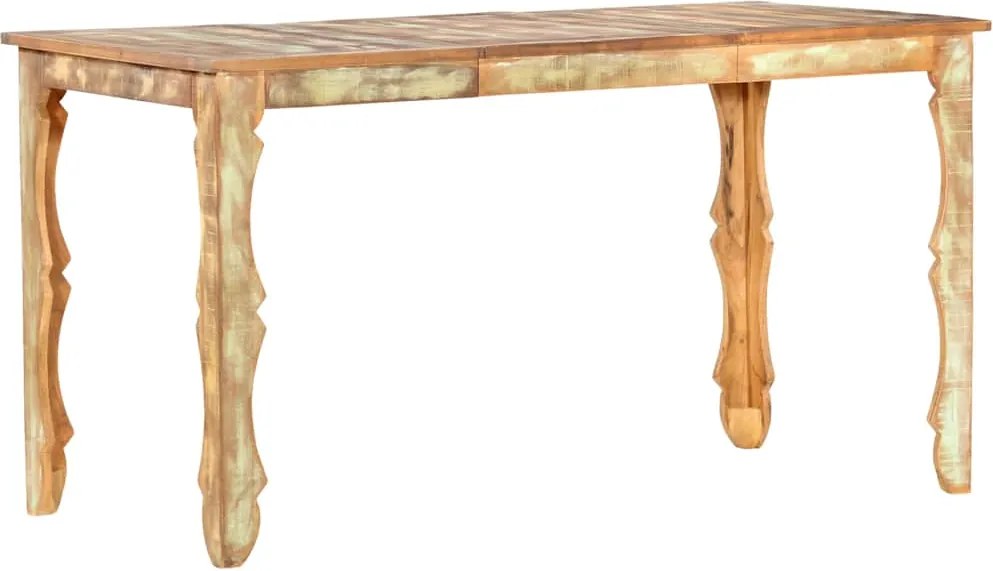 Jídelní stůl 140 x 70 x 76 cm masivní recyklované dřevo 286489