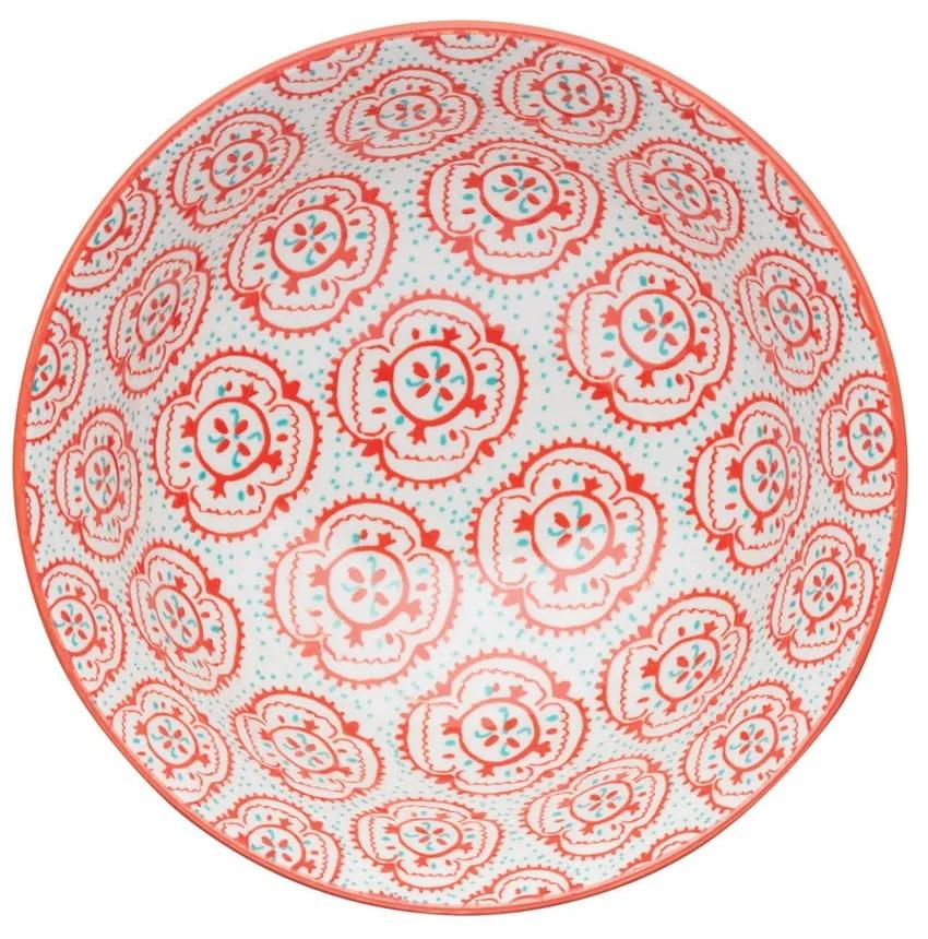 Keramická miska Kitchen Craft Floral, ø 16 cm